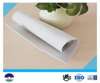 China PET Non Woven Geotextile 300g/m² with 9.5kN/m Tensile Strength for Separation and Filtration for sale
