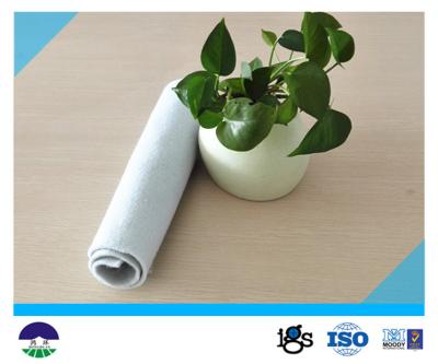 China 285g/m² Needle Punched Non Woven Geotextile Fabric - 10kN/m Tensile Strength, 4m Width for sale
