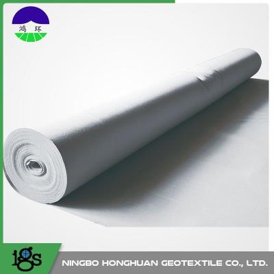 China PET Filament Non Woven Geotextile Fabric 600GSM 30kN Tensile Strength High Water Flow for sale