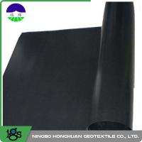 China 1.25mm HDPE Geomembrane Liner with 25 N/mm Break Strength for Subway Anti-Seepage Applications for sale