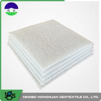 China High Strength Non-Woven Geotextile Fabric PET 1000g/m² with 28 kN/m Tensile Strength for River Bank Protection for sale