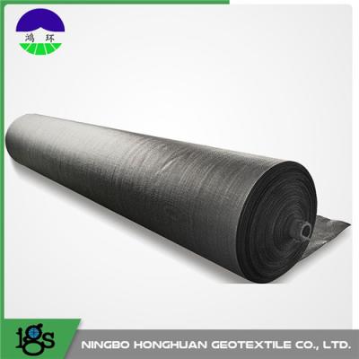 China PP Woven Geotextile Fabric Monofilament 400g/m² 8m Width 100kN/m Tensile Strength for sale