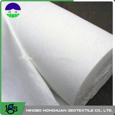 China PET Geotextile Filter Fabric 450g/m² Non-Woven with 14kN/m Tensile Strength for Soil Stabilization for sale