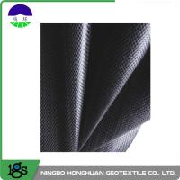 China 460G Black Woven Geotextile Filter Fabric 8m Width 120kN/m Tensile Strength for sale