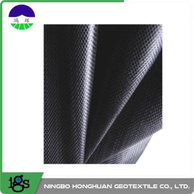 China 460G Black Woven Geotextile Filter Fabric 8m Width 120kN/m Tensile Strength for sale