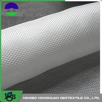 China Woven Geotextile Filter Fabric 340g/m² with 80kN/m Tensile Strength for Lake Dike Seepage Prevention for sale