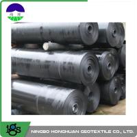 China 2.50mm HDPE Geomembrane Liner Smooth Surface for Canal Applications with 600% Elongation and GRI-GM 13 Certification for sale
