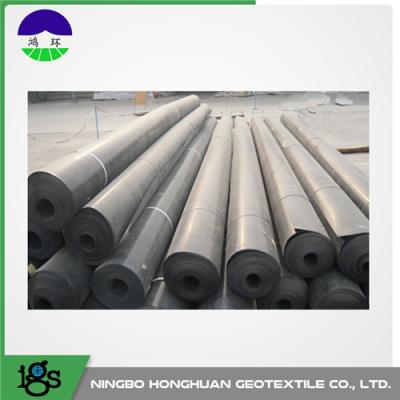 China 1.50mm HDPE Polyethylene Pond Liner with 40 KN/m Break Strength for Agricultural Water Conservation for sale
