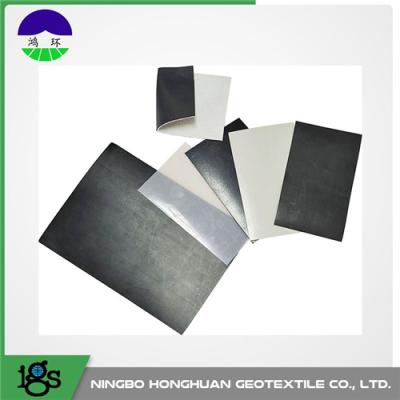 China 2.00mm HDPE Geomembrane Liner Black Waterproof Mining Grade with 600% Elongation for sale