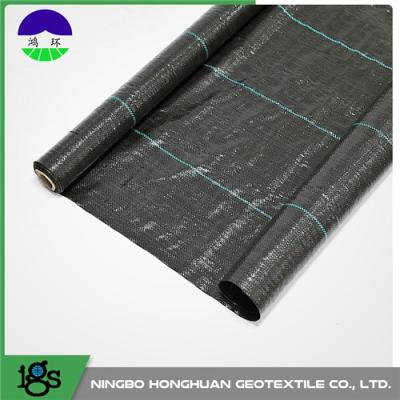 China 235gsm Polypropylene Split Film Woven Geotextile for Driveway Fabric with 40 kN/m Tensile Strength and 5.85m Width for sale
