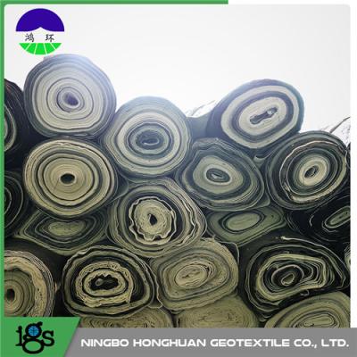 China Nonwoven PP Woven Composite Geotextile for Road Construction - Up to 6m Width with Custom Weight & Tensile Strength for sale