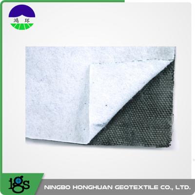 China Black Filament Nonwoven PP Woven Composite Geotextile 140-160 g/㎡ with 2500' Roll Length for Civil Engineering for sale