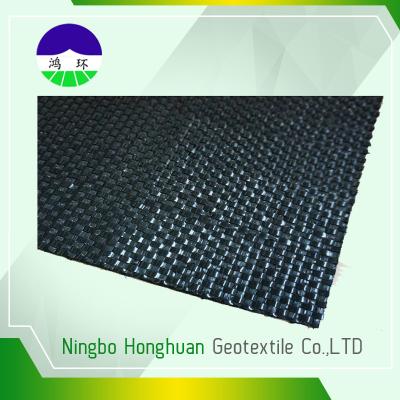 China 140kN 98kN PP Woven Geotextile Fabric 640gsm for Road Construction Driveway Separation for sale
