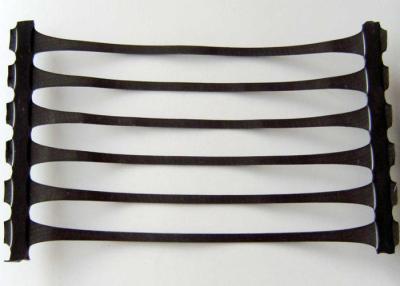 China High Intensity Plastic Uniaxial Geogrid GG110 - 110KN/M Tensile Strength for Bridge and Retaining Wall Reinforcement for sale