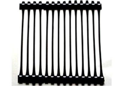 China Uniaxial Geogrid GG260 for Soil Reinforcement - 260 KN/M Tensile Strength, 10% Elongation for sale