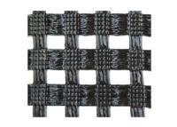China High Tensile Strength Warp Knitting Geogrid - 20kN/m MD/CMD, 25.4mm Grid for Bridge Construction for sale