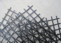 China Warp Knitted Polyester Geogrid 20KN/M Tensile Strength for Asphalt Wall Reinforcement - 25.4mm Grid Size for sale