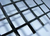 China Warp Knitting Polyester Geogrid 40KN/M for Dike Slope Reinforcement - 25.4mm Grid Size, 1-6m Width for sale