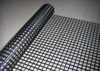 China High Strength Fiberglass Geogrid 40kN/m for Bridge & Road Reinforcement - 25.4mm Grid Size for sale