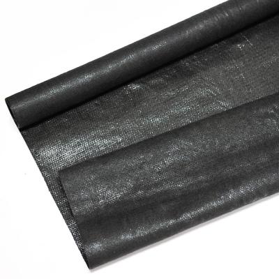 China Polypropylene Woven Geotextile Fabric 390gsm Black 5.85m Width for Environmental Engineering for sale
