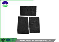 China 100KN/M Warp Knitting Polyester Geogrid for Asphalt Wall and Runway Reinforcement - 25.4mm Grid Size, 1-6m Width for sale