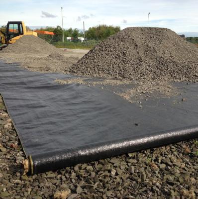 China 8 oz Woven Geotextile Fabric for Road Reinforcement 270 gsm High Strength for sale