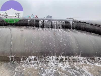 China GT500 High Flow Rate Geotextile Tubes for Dewatering - Custom Sizes for Breakwater & River Bank Protection for sale