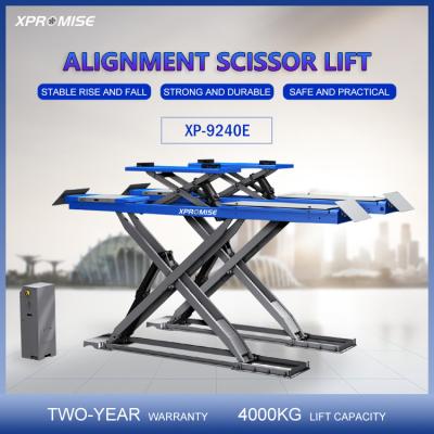 China 3D Wheel Alignment Scissor Lift Garage Equipment 4000kg For Tire Shop for sale