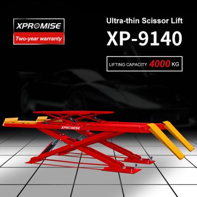 China Double Level 4000kg Scissor Lift 50s - 60s Lifting Time For Alignment for sale