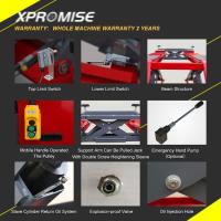 China Wheel Alignment Scissor Lift Auto Hydraulic Car Lift Repair 4000kg for sale