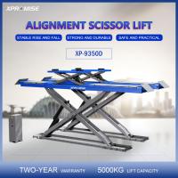 China Full Rise Alignment Scissor Lift EN 1493:2010 Automotive Hydraulic Car Lift for sale