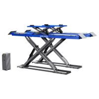 China Super Thin Car Scissor Lift 24V Safety Control 4000kg For Wheel Alignment for sale