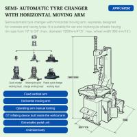 China Oversize Automatic Tire Changer 10 Bar 3000kg For Garage Equipment for sale