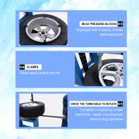 China Manual Car Tire Changer 900mm Wheel Tyre Changer Machine for sale