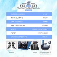 China Automatic Car Tyre Changer 330mm Width 1010mm Diameter Wheel Changer for sale