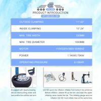 China Tire Changer Car Garage Equipment 8 - 10 Bar Auto Tire Repair Service for sale