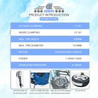 China Automotive Garage Tire Changer Equipment 50HZ / 60HZ For Home for sale