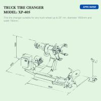 China Heavy Duty Truck Tire Changer 2.2kW 6rpm 130 Bar CE Certified for sale