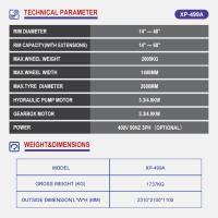China China Truck Garage Tyre Changer 400V 50HZ 3PH CE Approved for sale