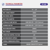 China Garage 24V 50 / 60HZTruck Tire Changer Factory Supplier CE Approved for sale