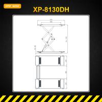 China Workshop Scissor Car Lift Equipment Air Operated 24V Safety Control for sale