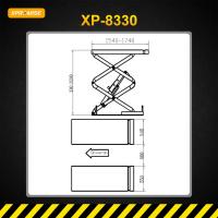 China Hydraulic Small Scissor Lift Table Heavy Duty For Car Parking Elevator for sale