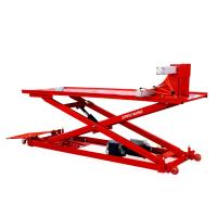 China Workshop Small Scissor Lift Equipment 500kg 0.6 - 0.8Мра Hydraulic Car Lift for sale