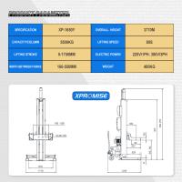 China Workshop Truck Car Lift Equipment For Wheel Alignment And Tire Changing for sale