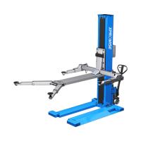 China Auto Single Post Lift 400V / 230V Hydraulic EN 1493:2010 CE Certificated for sale