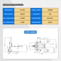 China Auto Single Post Lift 400V / 230V Hydraulic EN 1493:2010 CE Certificated for sale