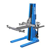 China Hydraulic Single Post Lift 3500kg Cylinder Car Lift For Home Garage for sale