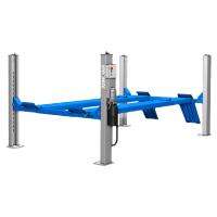 China Tire Shop Auto Garage Four Post Lift 4200kg For Wheel Alignment Tire Changer for sale