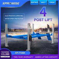 China 4200kg Four Post Lift Hydraulic 3D Four Wheel Alignment Garage Equipment for sale