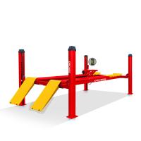 China Hydraulic Four Post Lift Electronic Control 5000kg 0.6 - 0.8Мра Air Pressure for sale